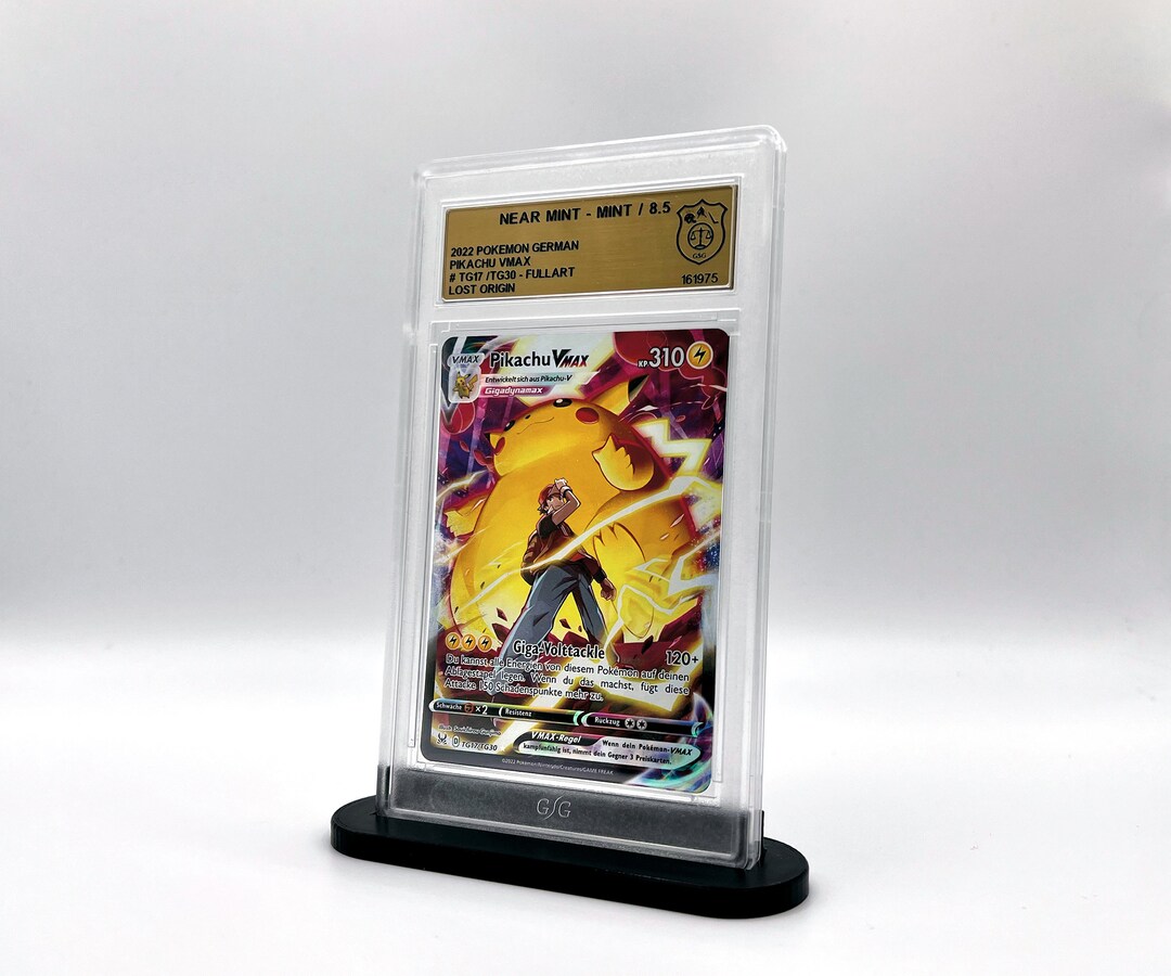 GSG Lavastand for 1 X GSG Grading Trading Card pokemon, Soccer ...