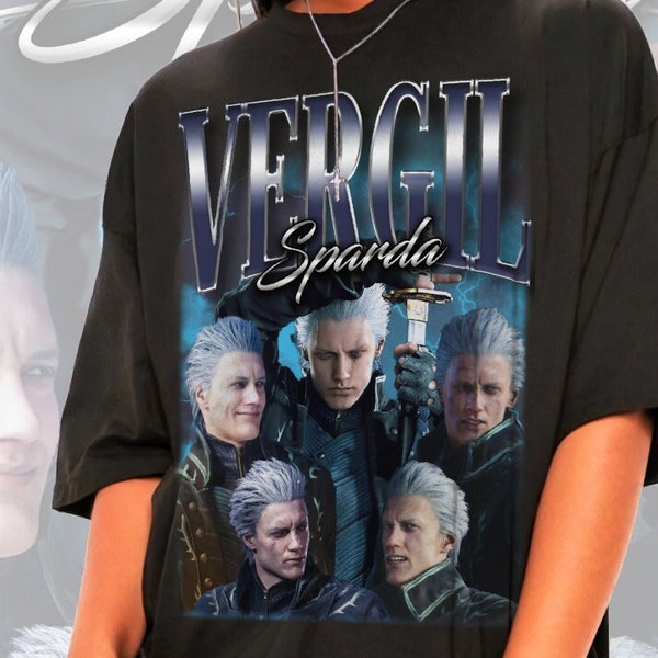 Devil May Cry Vergil Shirt - Etsy