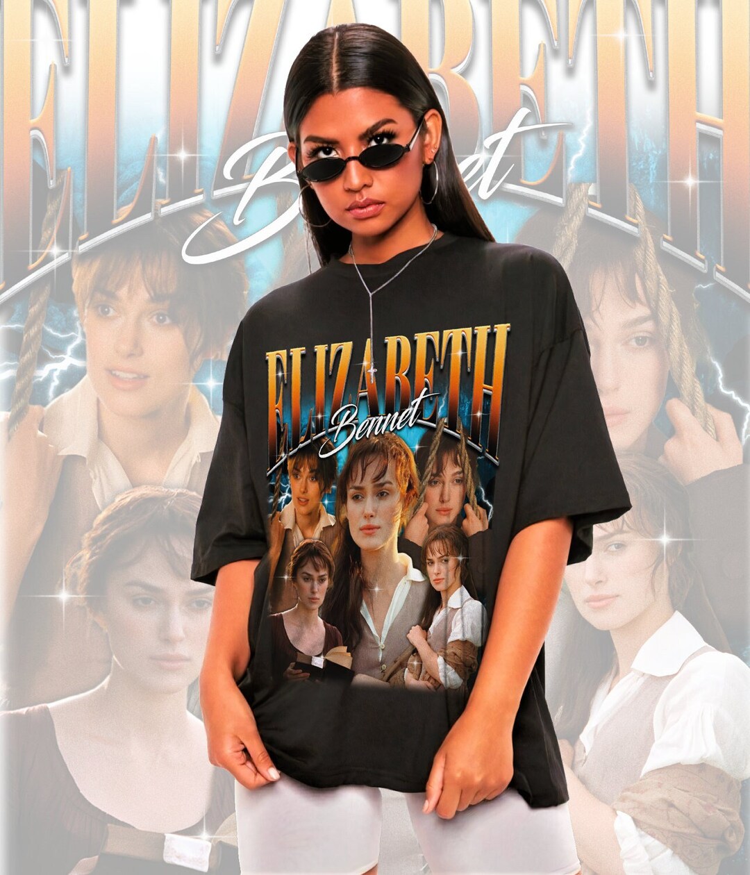 Retro Elizabeth Bennet Shirt elizabeth Bennet - Etsy