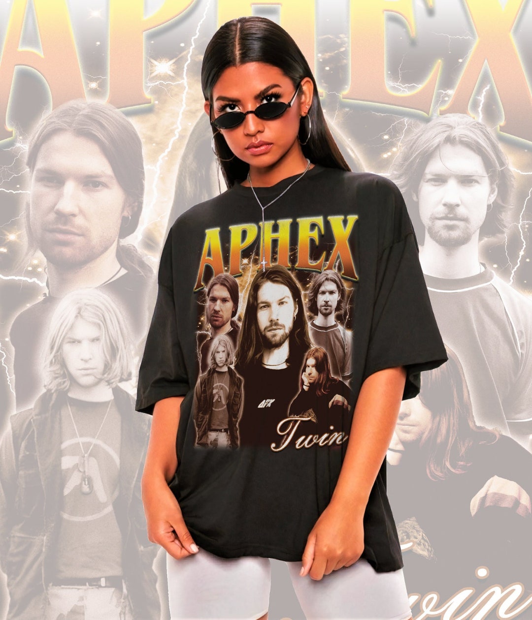 Retro Aphex Twin Shirt aphex Twin Sweatshirt,aphex Twin Hoodie,aphex ...