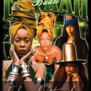Retro Erykah Badu Shirt erykah Badu Tshirt,erykah Badu T-shirt,erykah ...