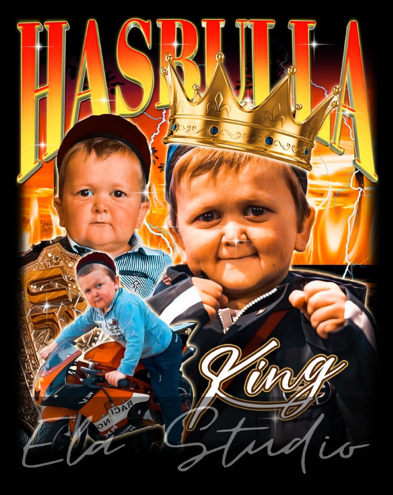 Camiseta King Hasbulla Magomedov Retro Para Hombre Mujer