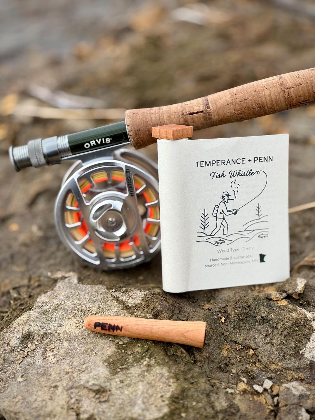 Handmade Cherry Wood Fish Whistle | Angler Gift - Etsy