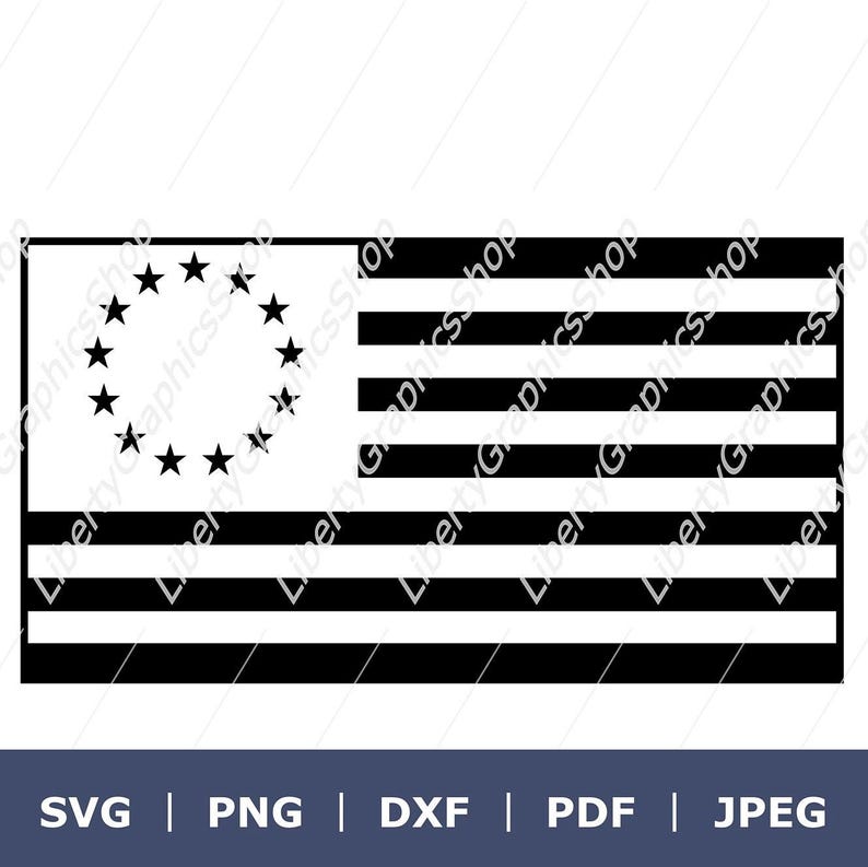 Historic American Revolution Flag and Political Cartoon Digital File ...