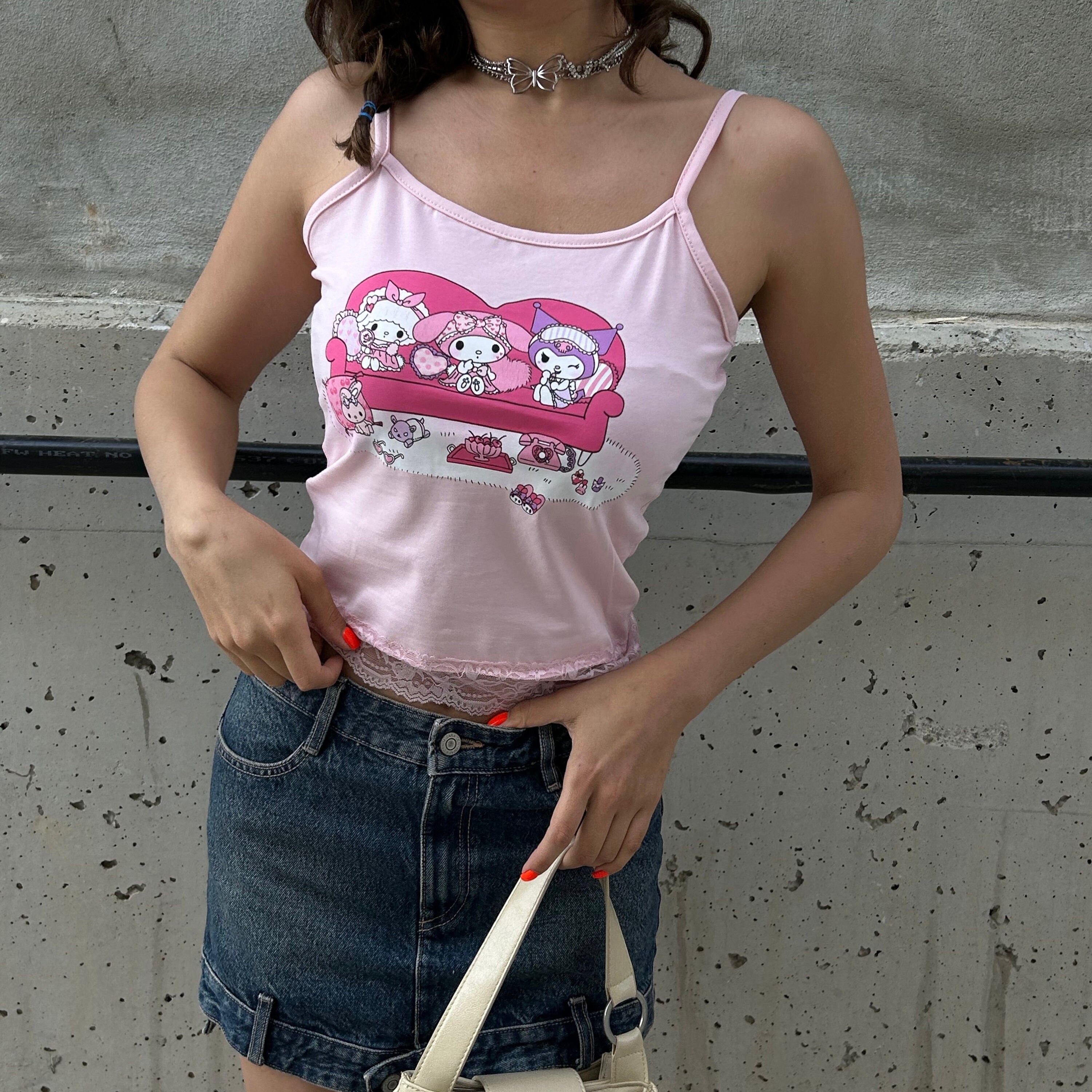 SUMMER EXPRESS Anime Sanrio Kuromi and My Melody Sitcom Women's ...