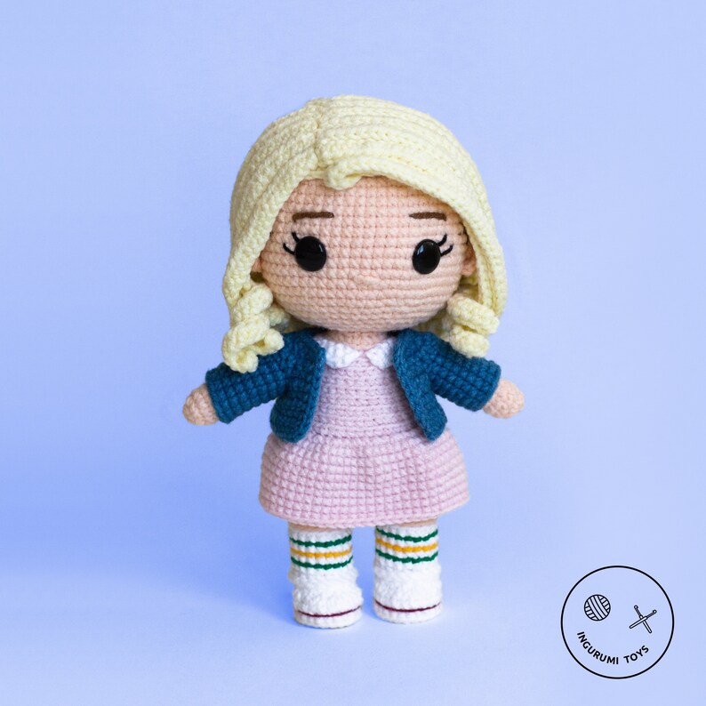 Eleven Crochet Amigurumi Doll Pattern PDF - Etsy