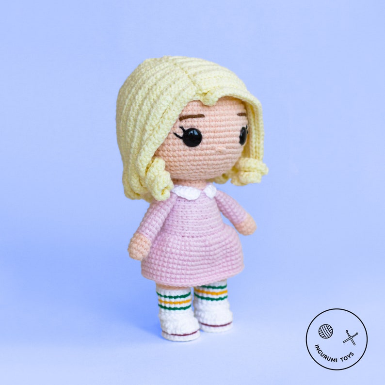Eleven Crochet Amigurumi Doll Pattern PDF - Etsy