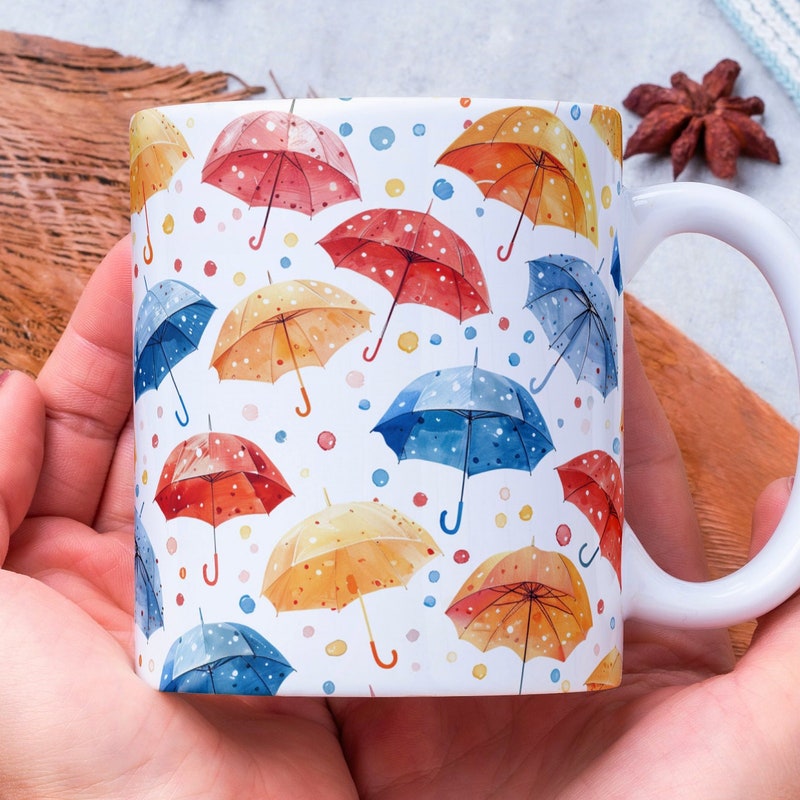 Rainbow Umbrella - Etsy