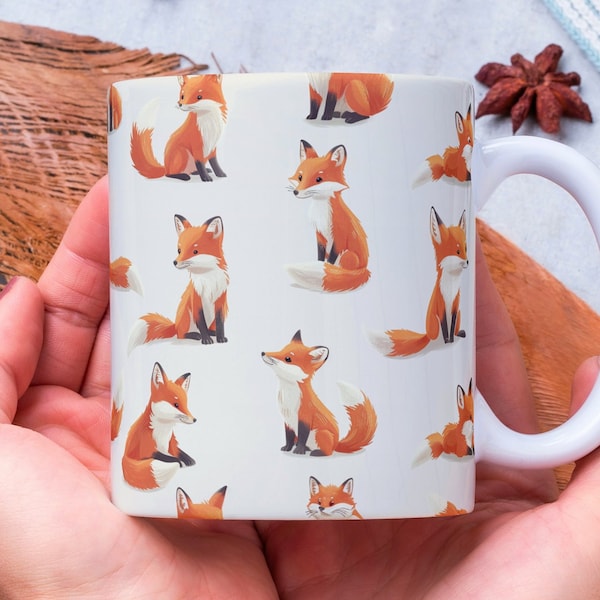 Fox Tea Cup - Etsy