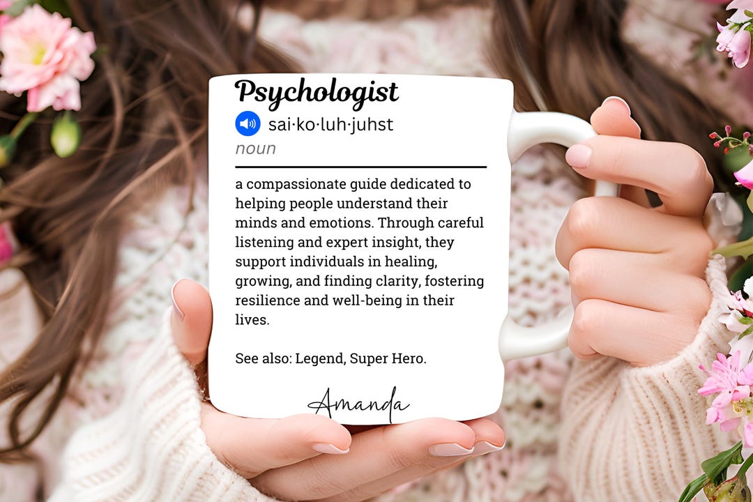 Personalized Psychologist Mug, Psychologist Lover Mug, Psychologist ...