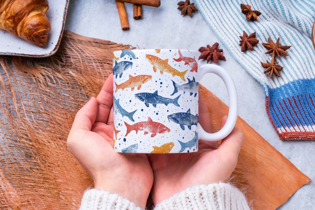 Personalized Catfish Mug, Catfish Lover Gift, Fishing Mug, Father’s Day ...