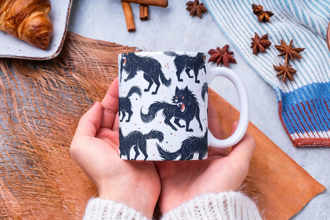 Personalized Werewolf Mug, Werewolf Lover Mug, Werewolf Coffee Mug ...