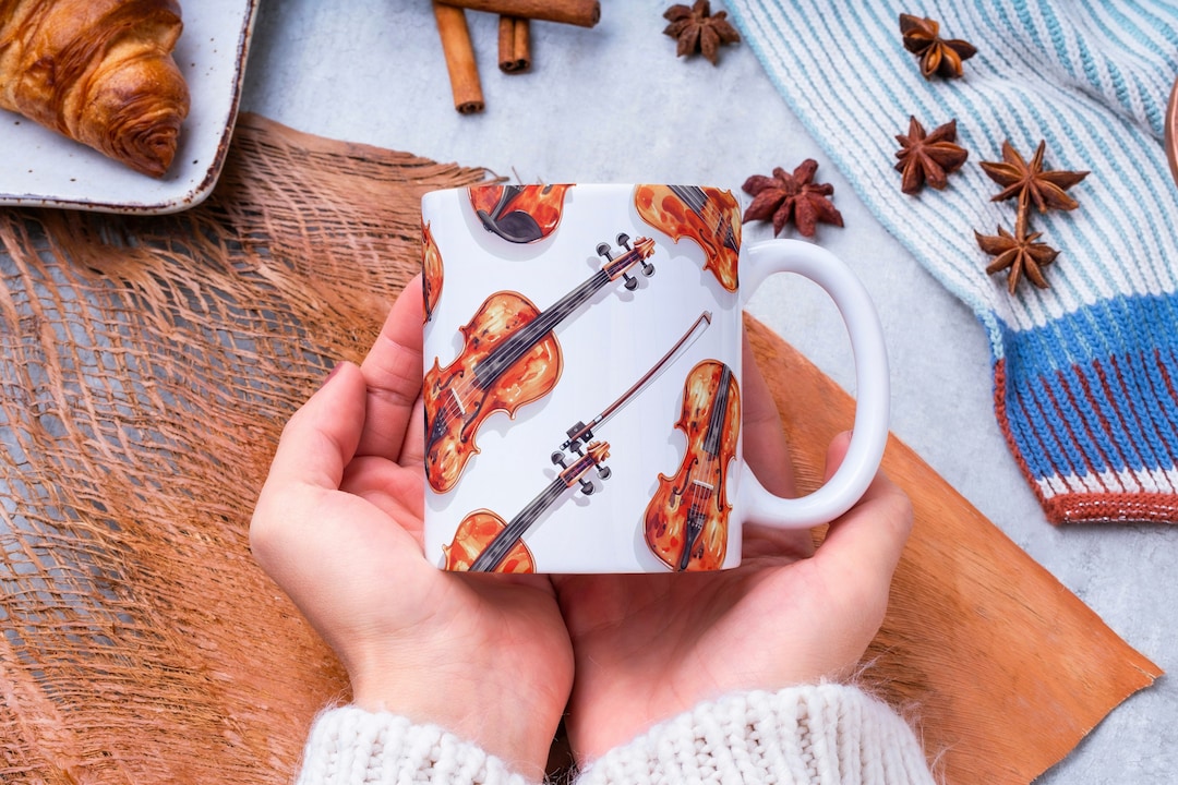 Personalized Violin Mug: Musician Gift - Etsy