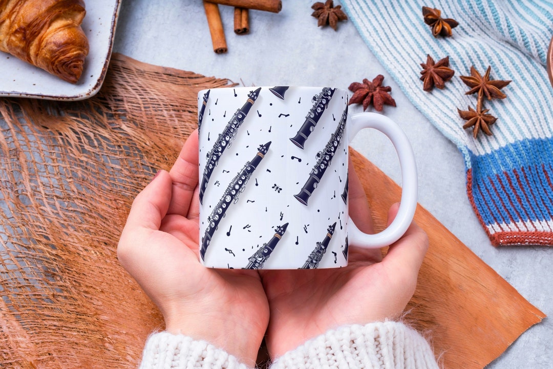 Personalized Clarinet Coffee Mug, Musician Gift - Etsy
