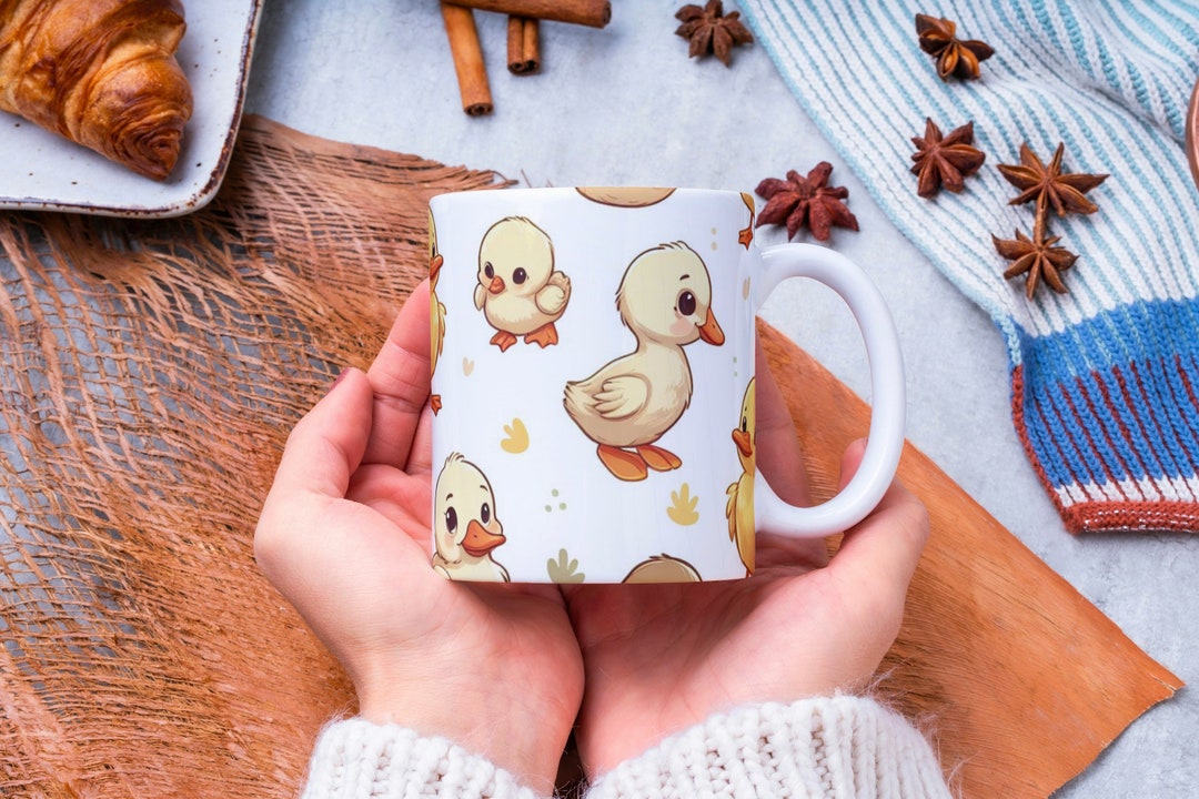 Personalized Duck Mug, Duck Lover Mug, Duck Coffee Mug, Cute Duck Mug ...