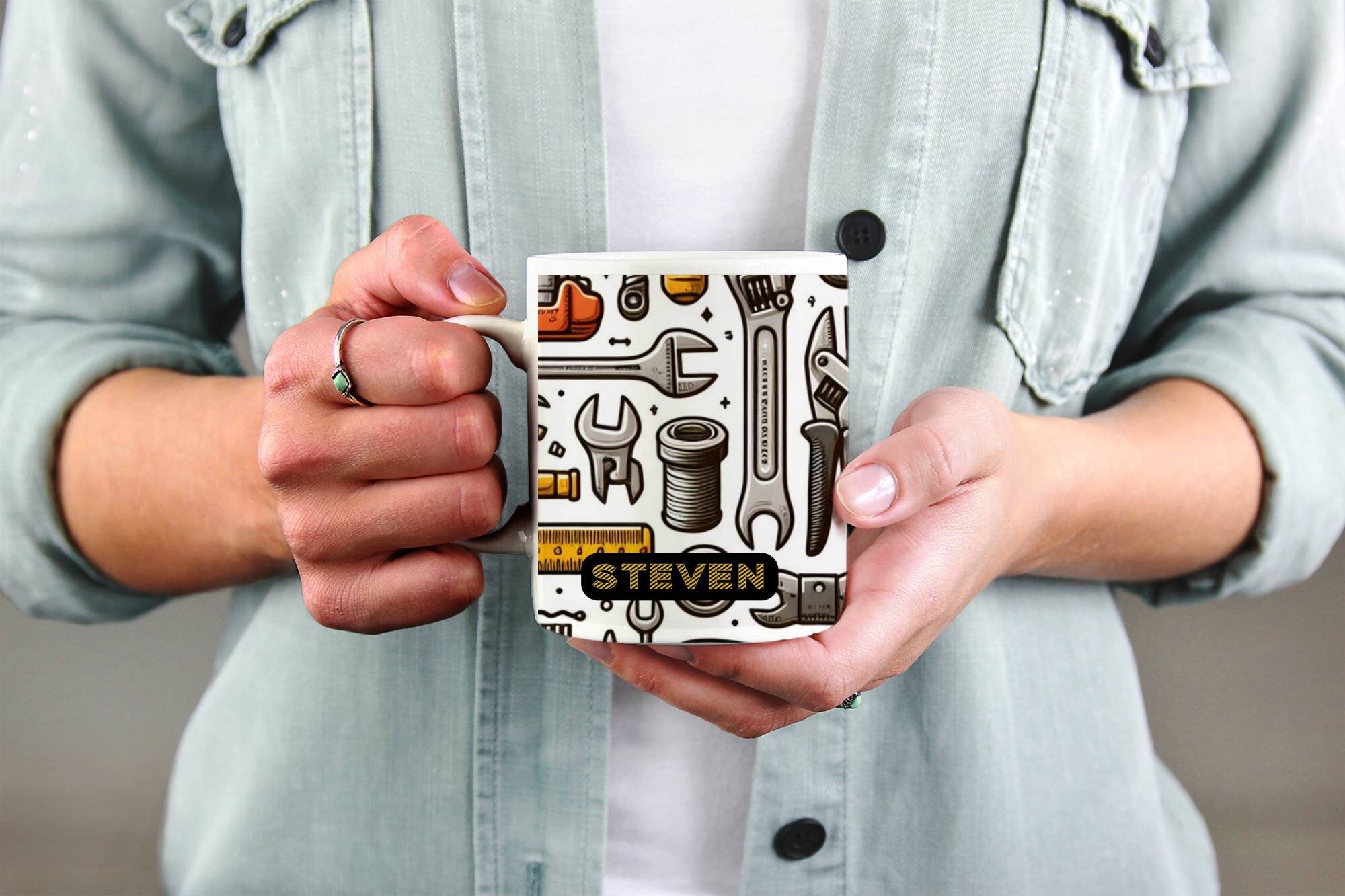 Personalized Mechanic Tool Mug, Mechanic Lover Gift, Mechanic Coffee ...