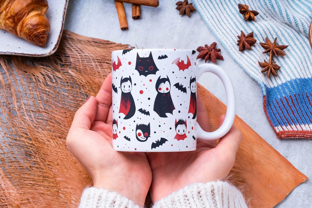 Personalized Vampire Mug, Vampire Lover Mug, Vampire Coffee Mug ...