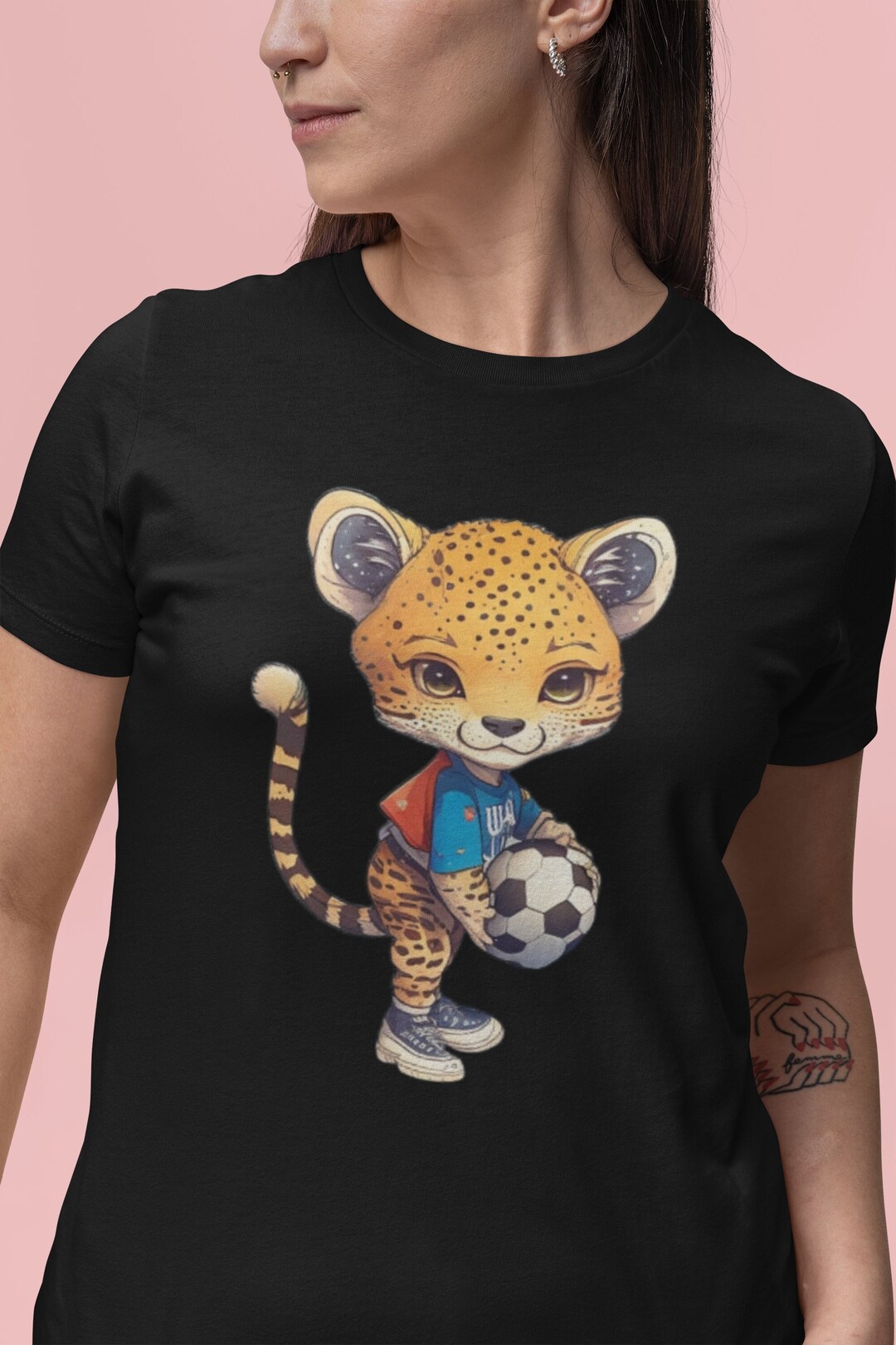 Cheetah Soccer Shirt Football Shirt Soccer Mom Shirt Game - Etsy