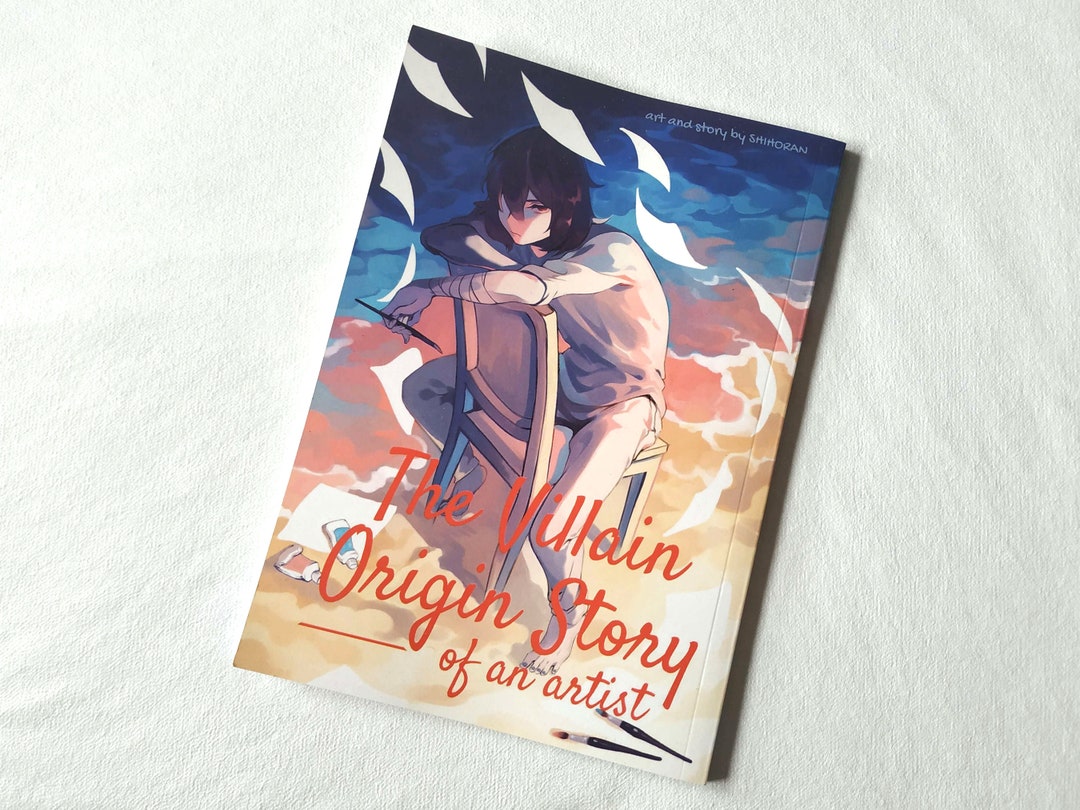 ORIGINAL COMIC: the Villain Origin Story of an Artist - Etsy