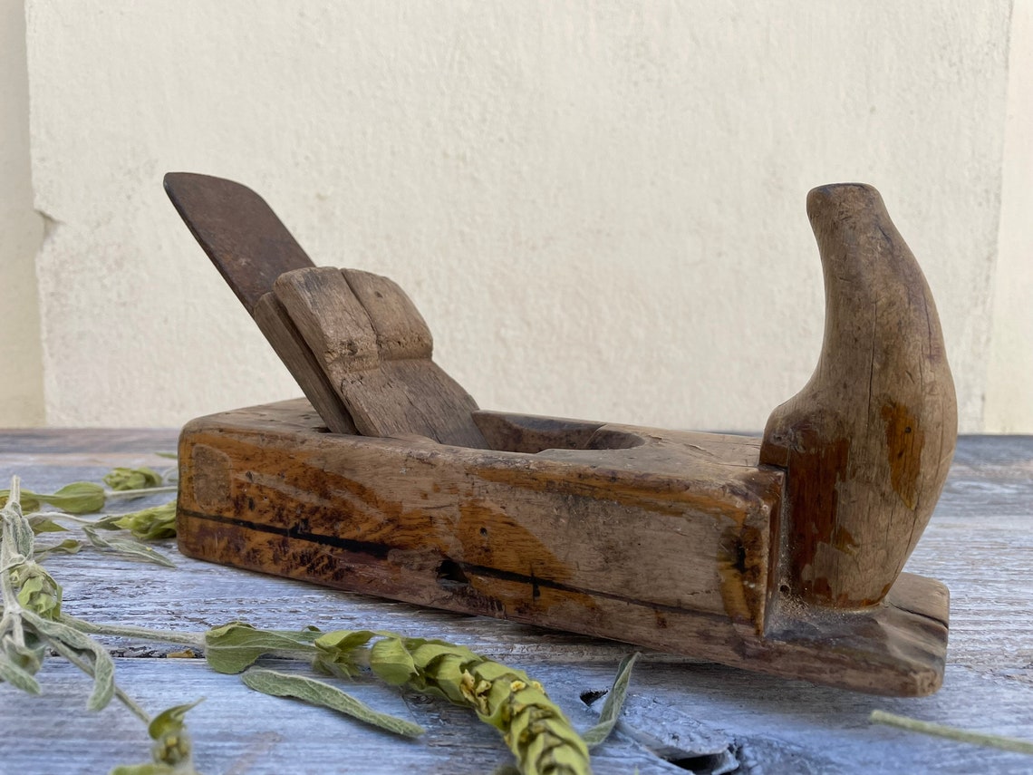 Antique Wood Planer, Carpentry Tool, Collectibles, Carpenter Tools - Etsy