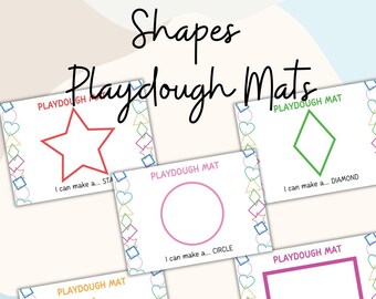 Number Playdough Mats // Fine Motor Skills Play Doh Mat Gift for ...