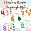 Number Playdough Mats 11-20 // Fine Motor Skills Play Doh Mat Gift for ...