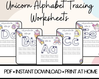Dinosaur Alphabet Tracing Worksheets Pre-k Activities Tracing Practice ...