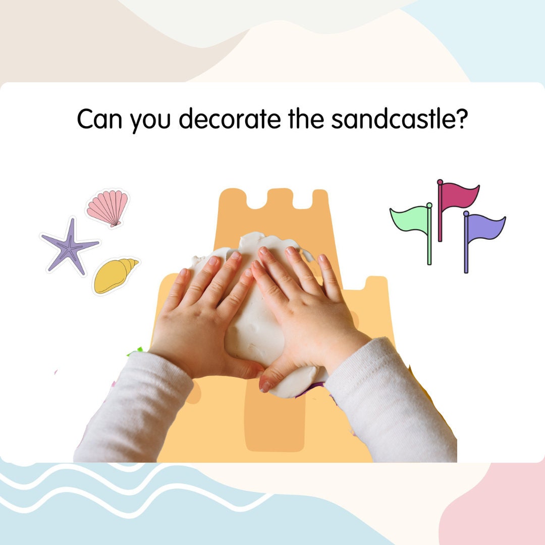 Summer Play Dough Mats - Digital Download, Play Dough Activity ...