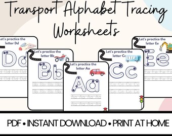 Dinosaur Alphabet Tracing Worksheets Pre-k Activities Tracing Practice ...