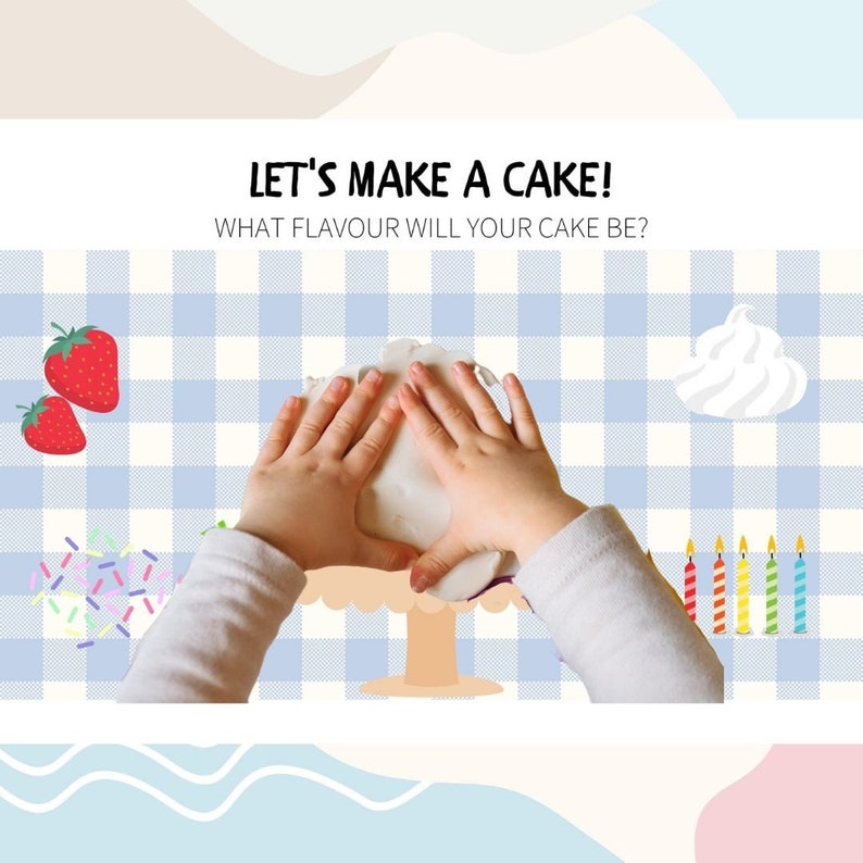 Dessert and Ice Cream Playdoh Mats: Fine Motor Skills Activity, Role ...