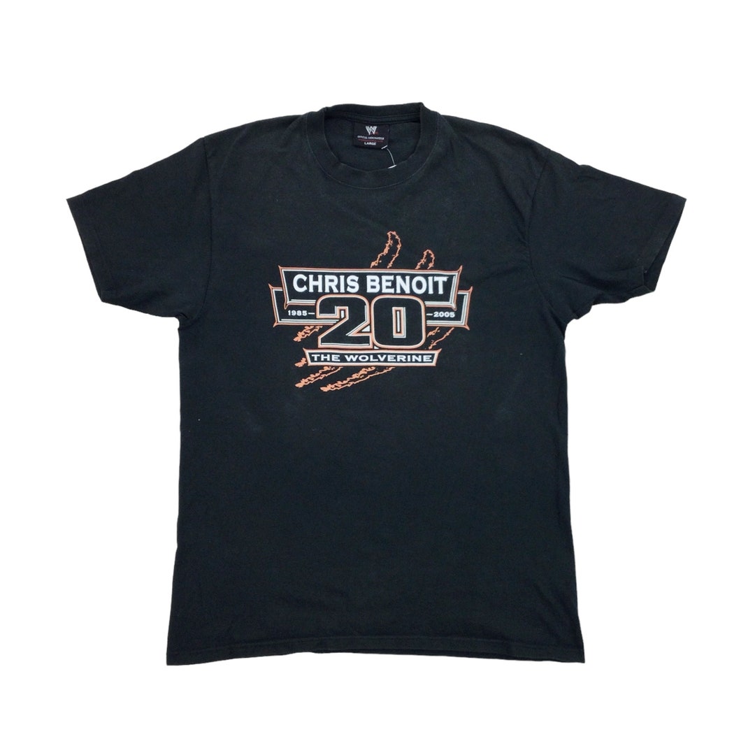 Modern Wrestling Chris Benoit T-shirt Large Size Men Top Male Y2K Pre ...