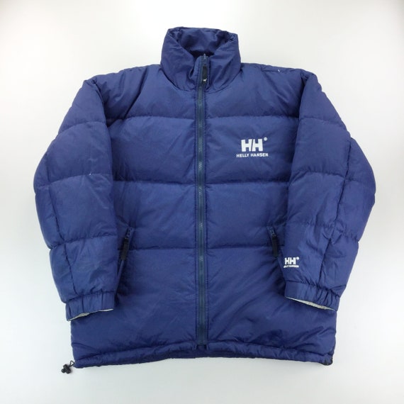 Vintage Helly Hansen 90s Reversible Puffer Jacket - L… - Gem