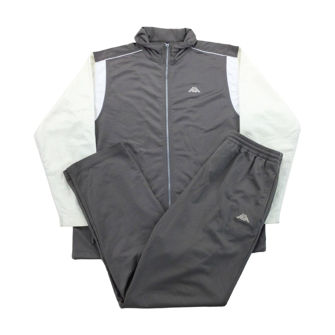 Vintage Kappa 90s Tracksuit Large Size Men Sport Suit Male Pre-owned ...