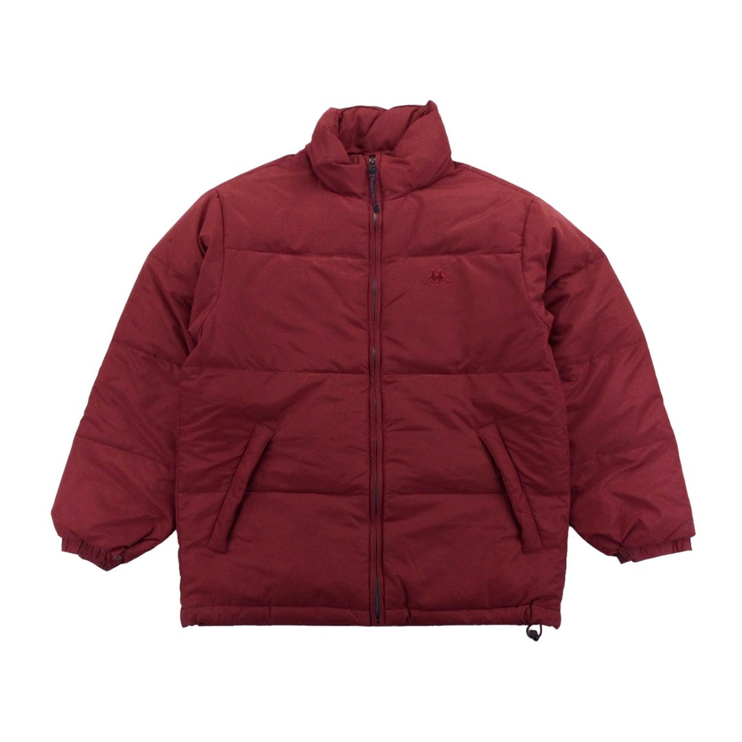 Modern Y2K Kappa Puffer Jacket XS Size Men Winter Jacket Male Pre-owned ...