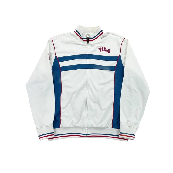 Modern Y2K Fila Tracksuit Large Size Men Sport Suit Male pre owned Tracksuit