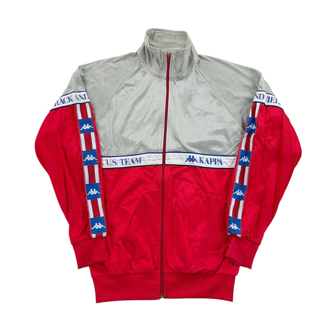 Vintage Kappa US Team 80s Jacket Large Size Men Overcoat Male Jacket ...