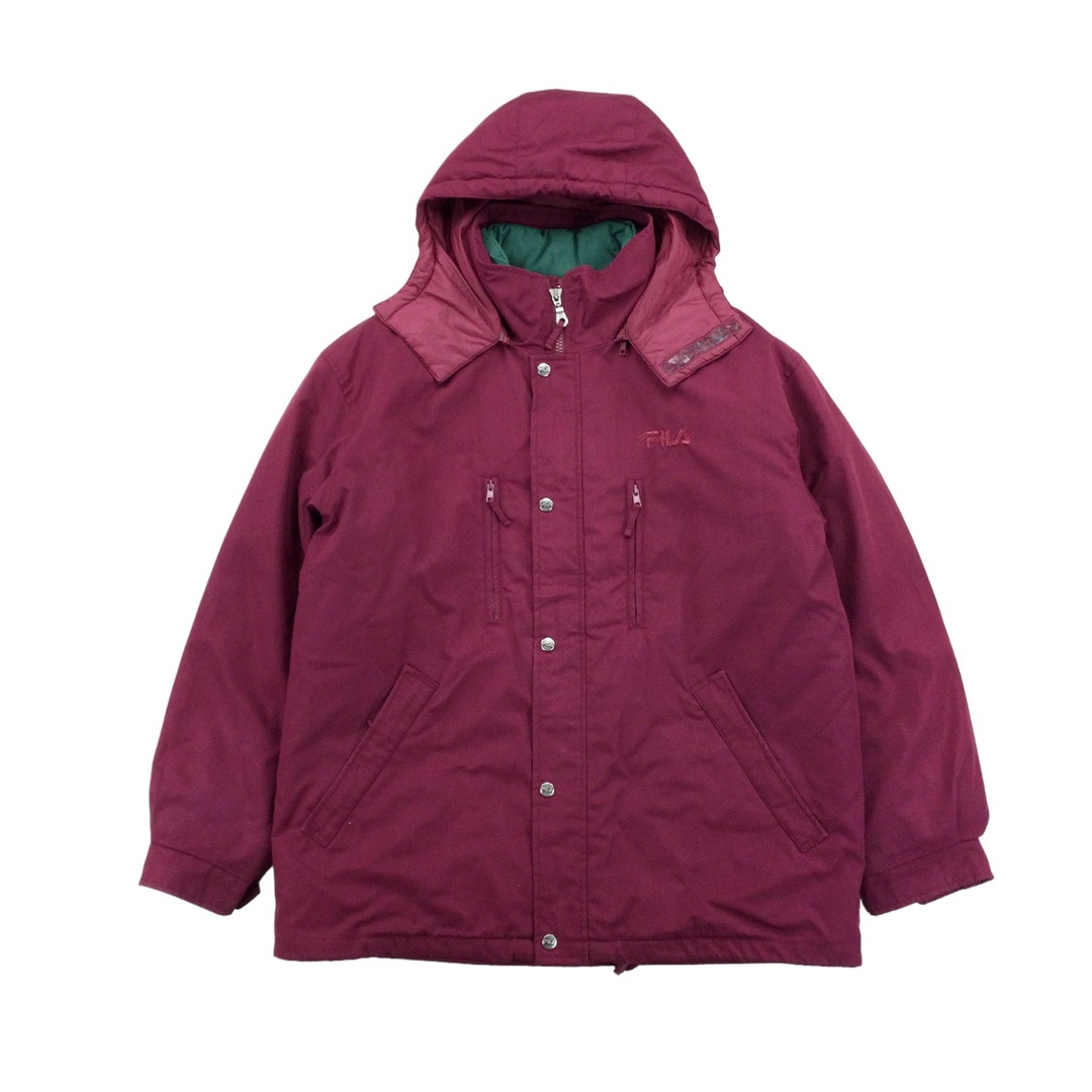 Modern Y2K Fila Magic Line Winter Jacket XL Size Men Winter - Etsy