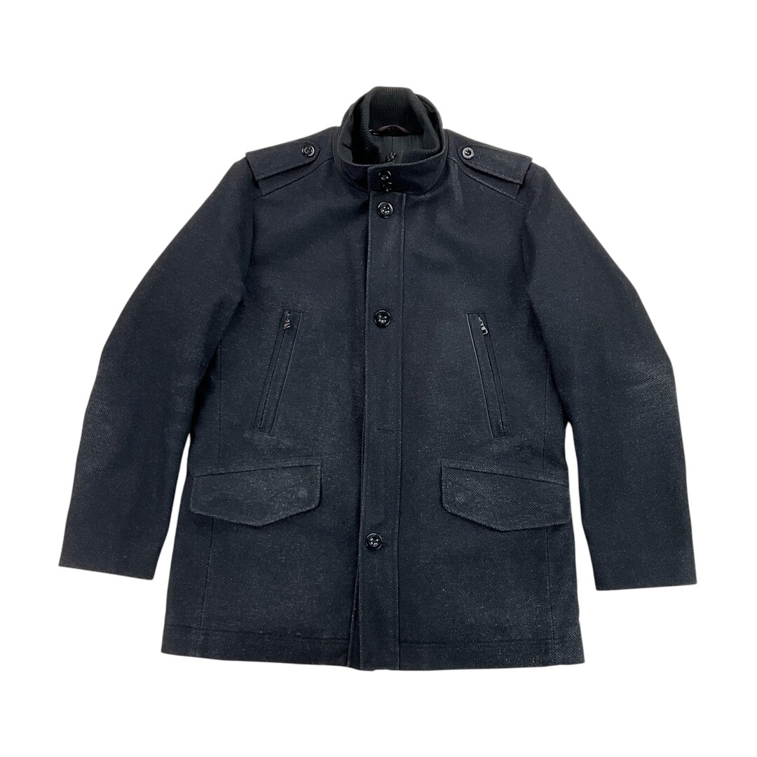 Modern Y2K Hugo Boss Mantel - XL Size Men Overcoat Male Cloak Pre-owned ...