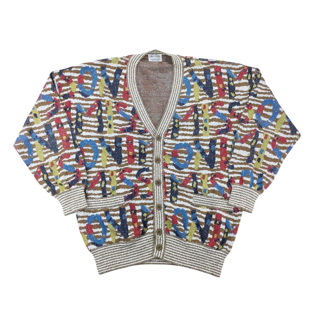 Vintage Missoni Laks Fifth Avenue 70s Cotton Cardigan - Large Size Men ...