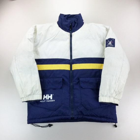 Vintage Helly Hansen 90s Reversible Puffer Jacket - L… - Gem