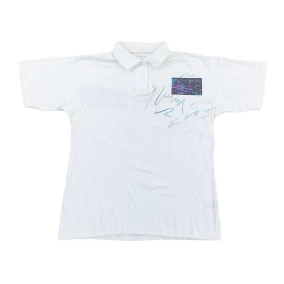 Vintage Adidas 80s 'Stefan Edberg' Tennis Polo Shirt … - Gem