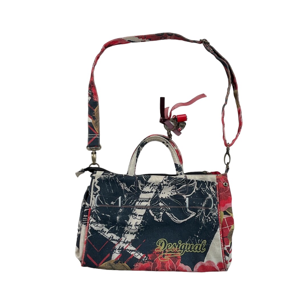 Vintage Desigual Y2K Bag Transport Bag Handle Pre-owned Strap Bag - Etsy