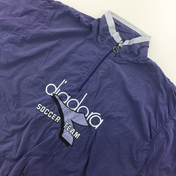 Vintage Diadora 90s Soccer Team Tracksuit - Large Siz… - Gem