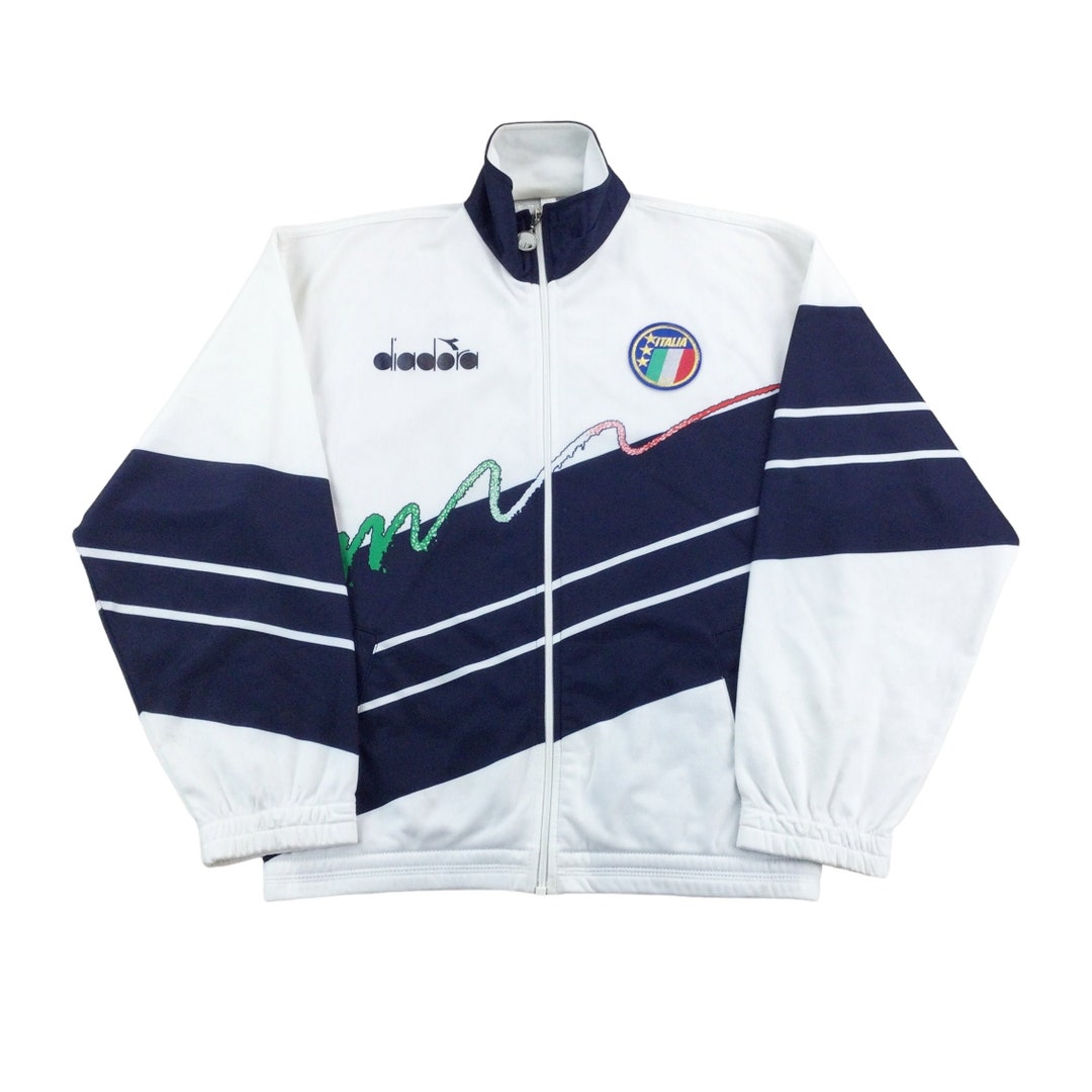 Vintage Diadora X Italia 1988 Jacket Large Size Men Overcoat Male ...