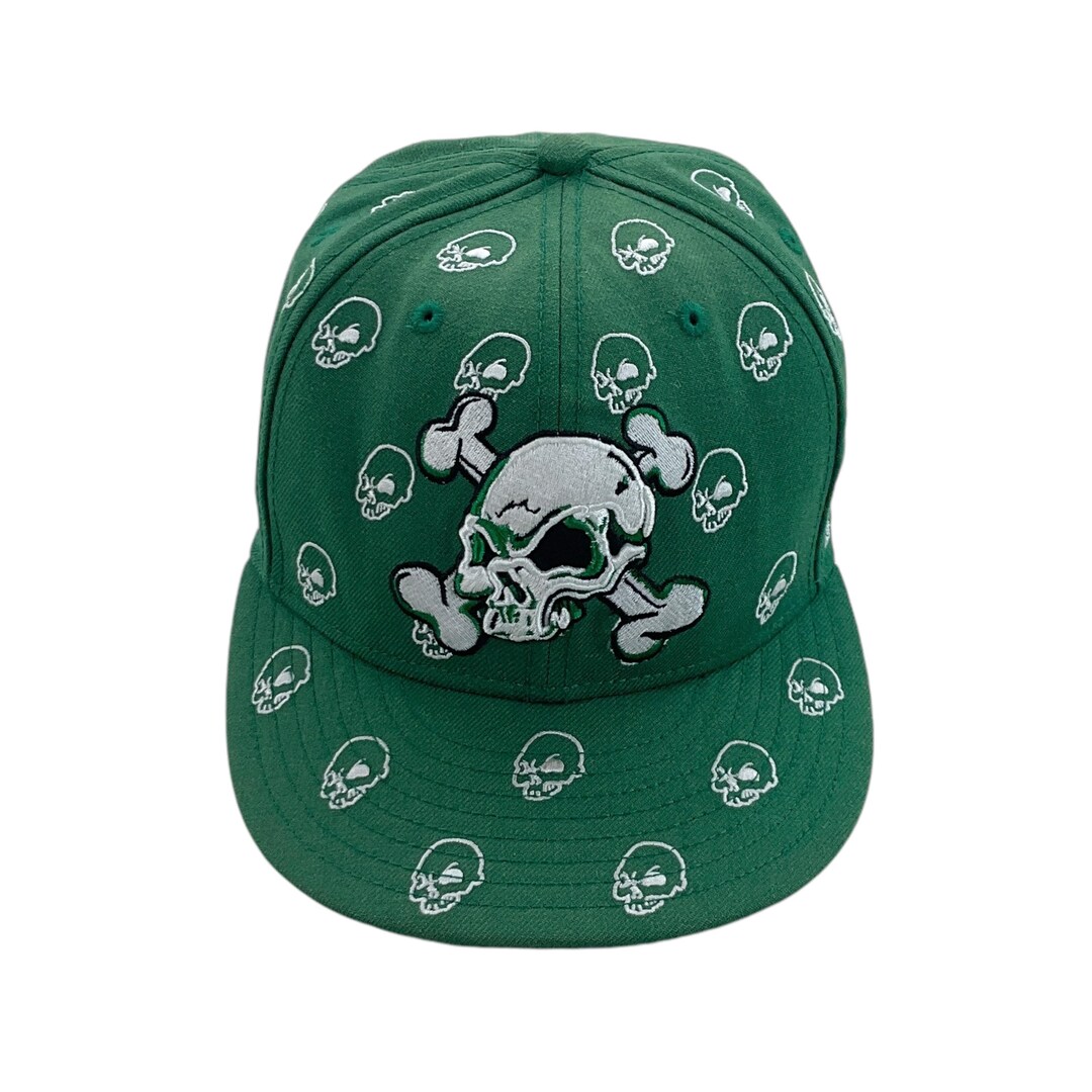 Modern Y2K New Era Skulls Cap Men Headwear Male Cappy Pre-owned Head ...