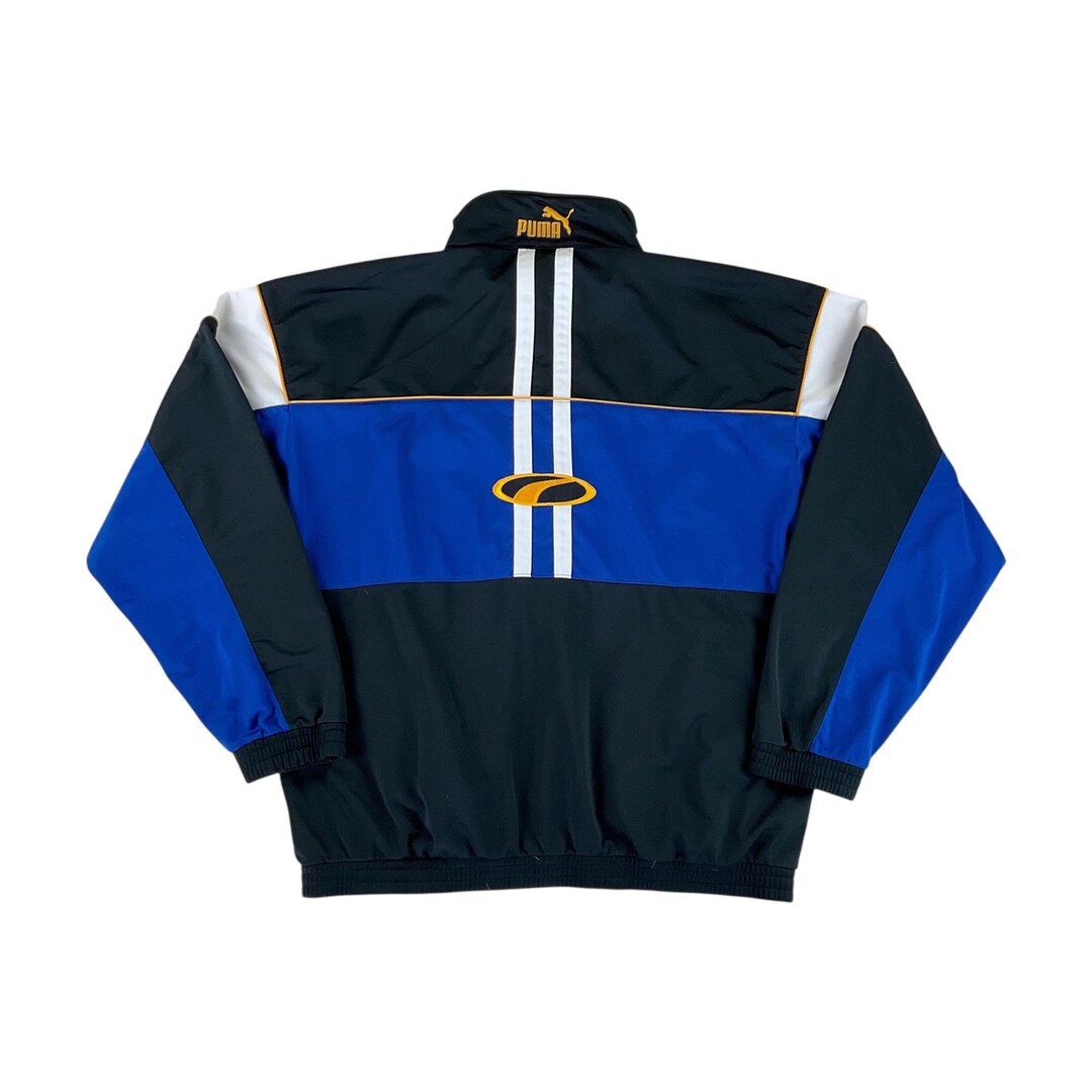 Vintage Puma 90s Sport Jacke - Large Size Men Overcoat Male Jacket Pre ...