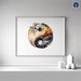 Yin Yang, Zen Decor, Ying Yang Wall Art, Boho Wall Art, Yin Yang ...
