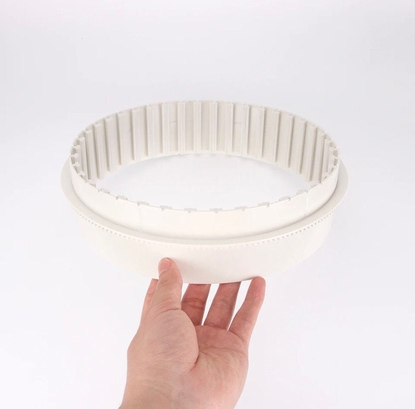 Sentro Knitting Machine Pin Tray Replacement Sentro White Round Bucket ...