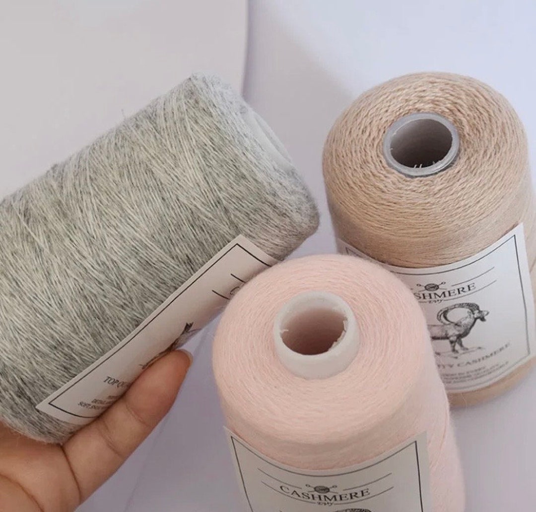 Cashmere Yarn, 100g Cashmere Yarn, Cashmere Blend Yarn, Cashmere Yarn ...