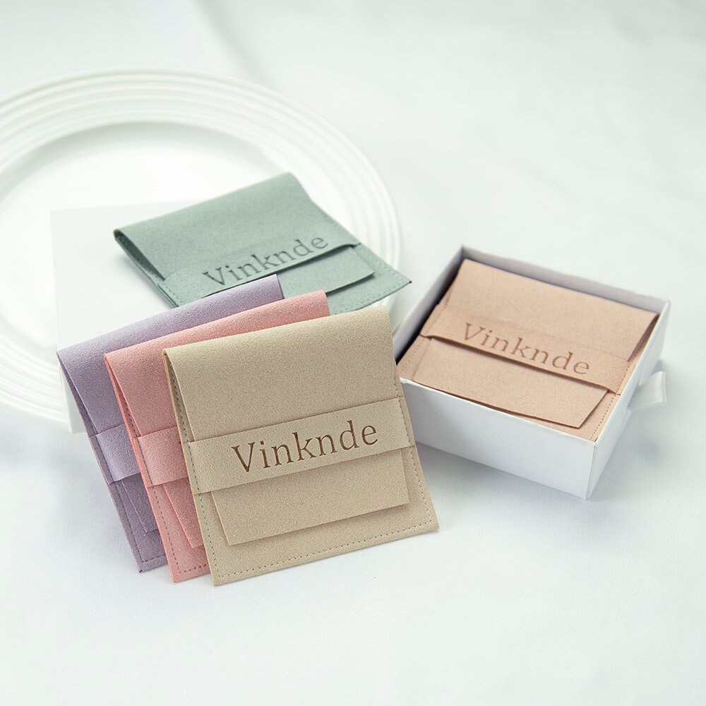 Custom 100 Pcs Logo Jewelry Envelopes, 100pcs Jewelry Customizable ...